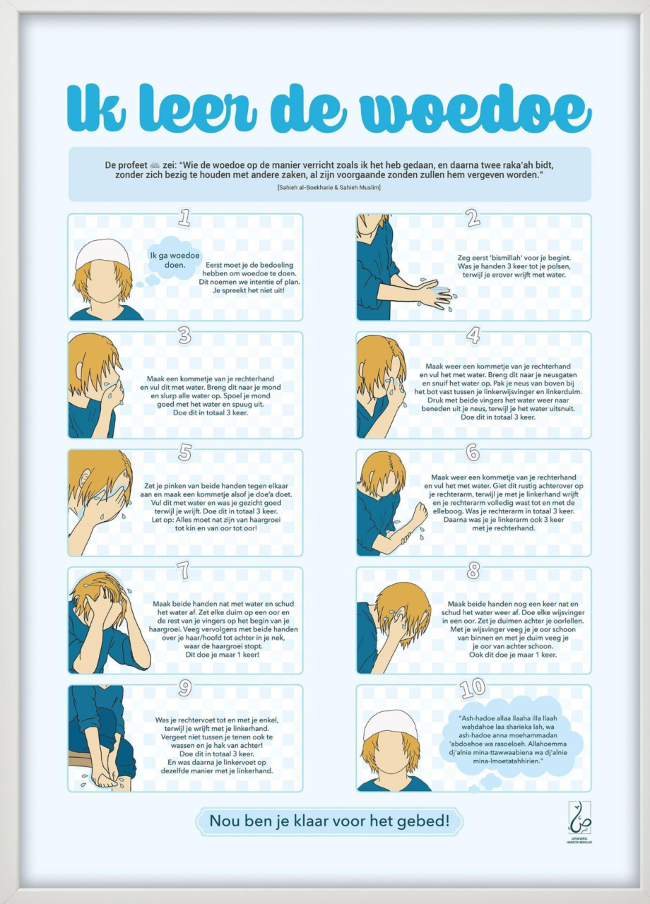 Hoe doe je wudu (kleine wassing, abdest)? - Islam Vraag & Antwoord